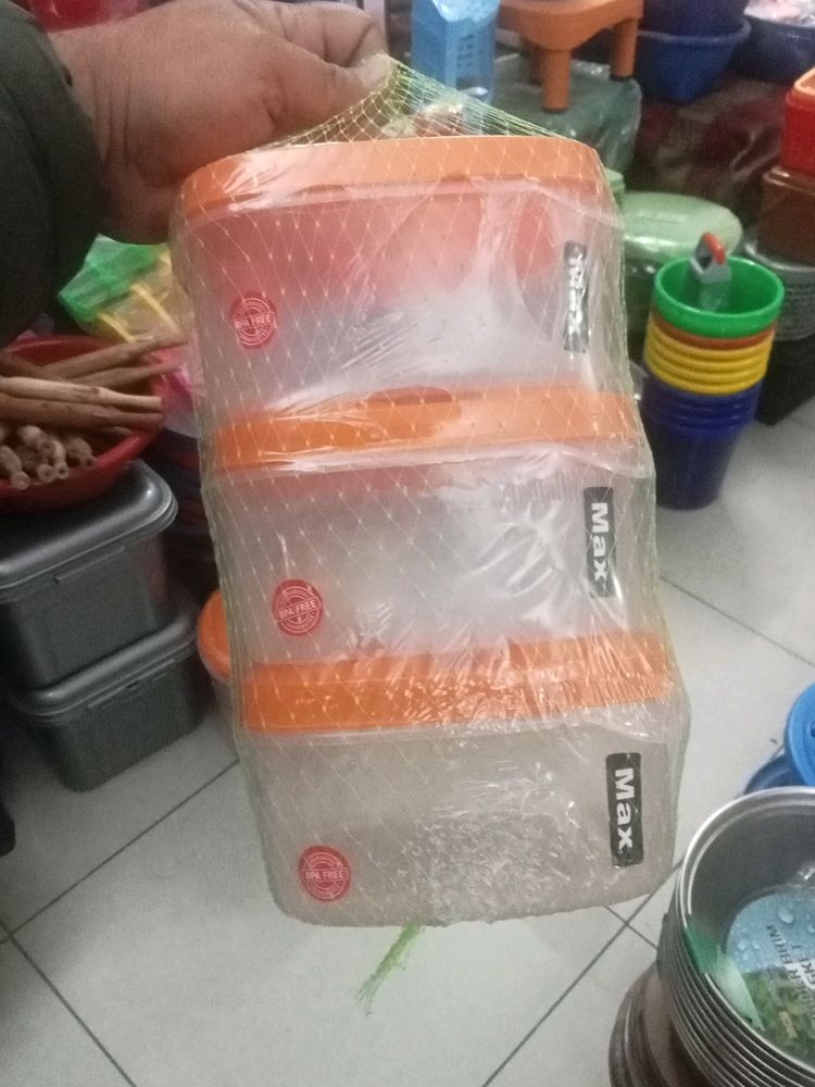 Home & Kitchen > Organisers & Storage | Plastic Box (3 Ps Set) | Freeup