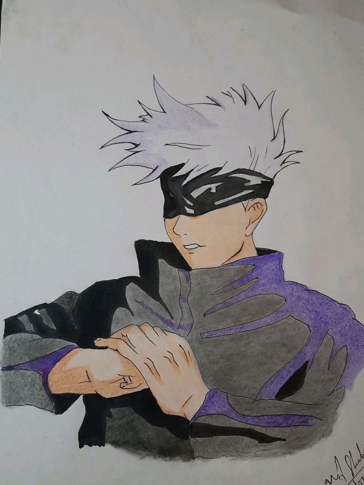 Books > Textbooks | GOJO SATORU DRAWING | Freeup