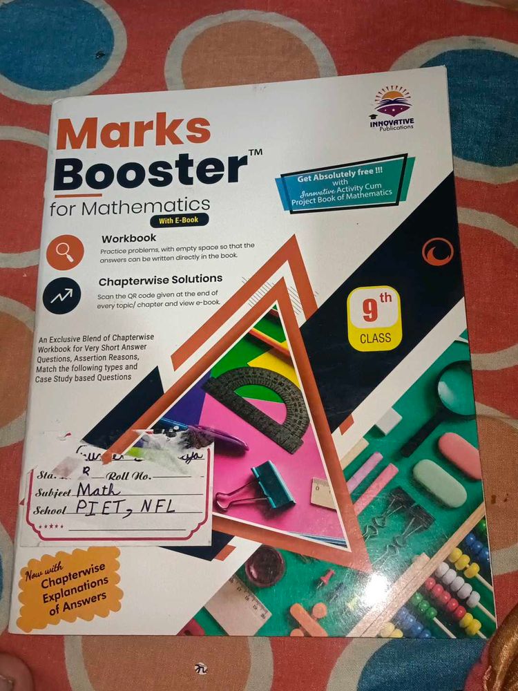 Books > Textbooks | Mark Booster of Math Class 9 | Freeup