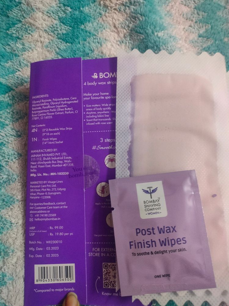 Beauty & Care > Hair Removal | 4 Waxing Strip | Freeup