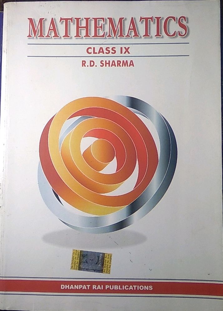 Books > Textbooks | RD Sharma 9th Class Mathematics | Freeup