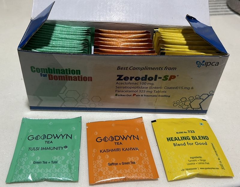 | Tea Sachets Of 3 Popular Flavours! | Freeup