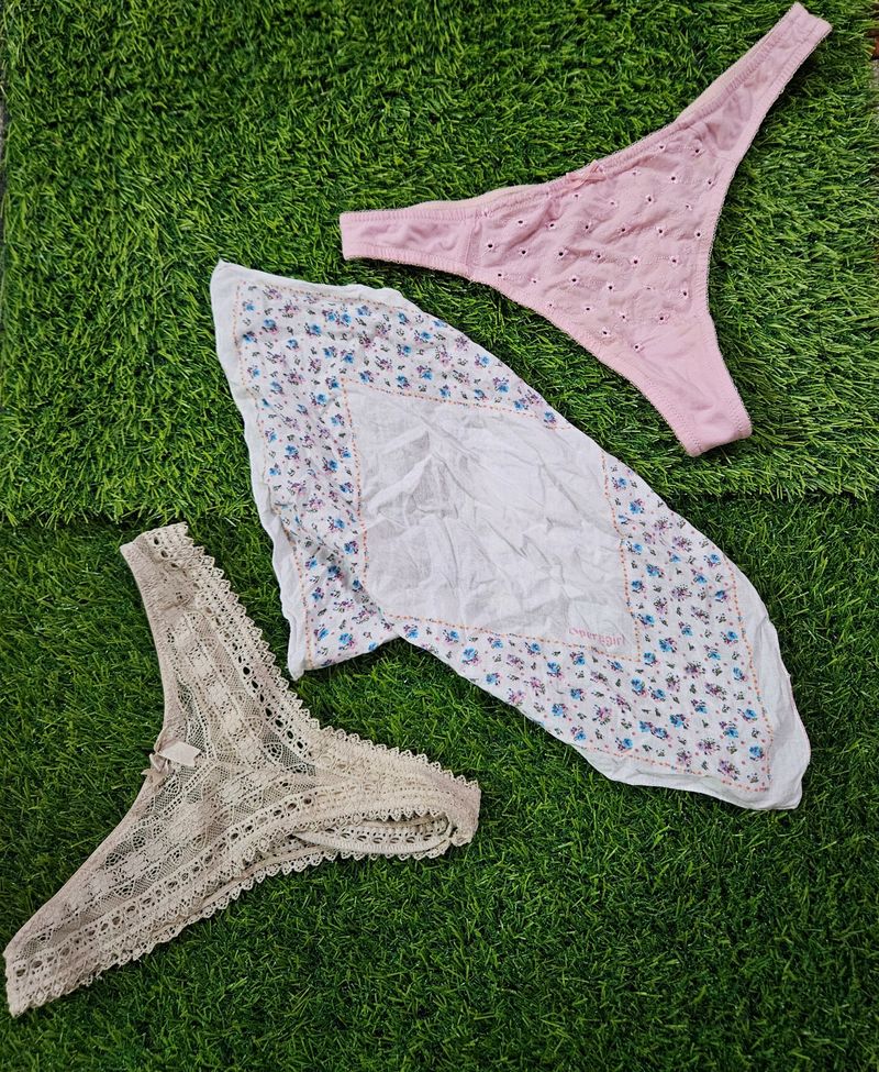 Women > Briefs | Cotton And Lace Net | Freeup