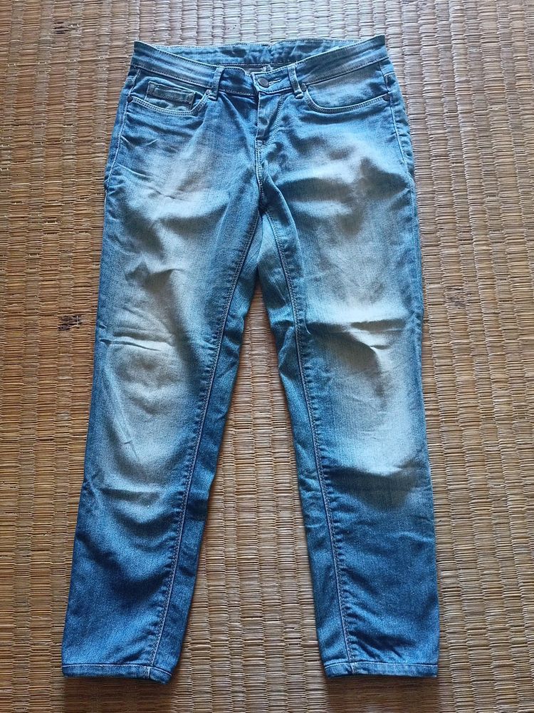 Women > Jeans & Pants | Double Shade Denim Jeans - 30 | Freeup