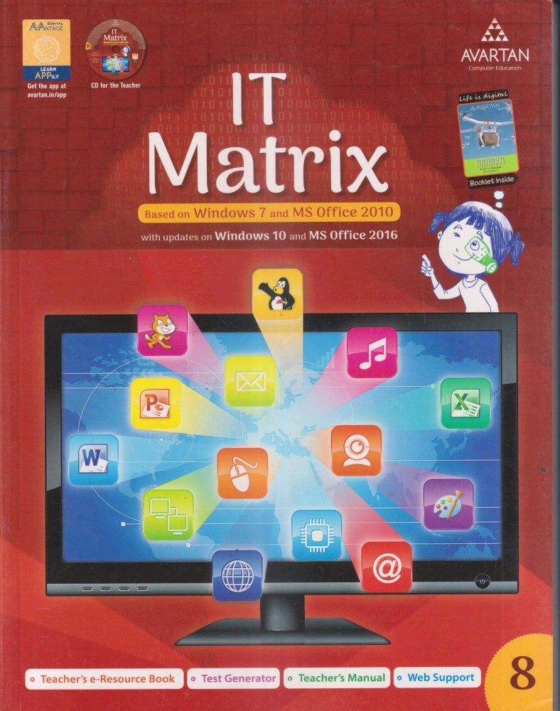 Books > Textbooks | IT Matrix For Class 8 Student Computer | Freeup