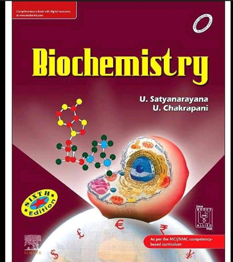 Books > Textbooks | Satyanarayana Biochemistry Textbook | Freeup
