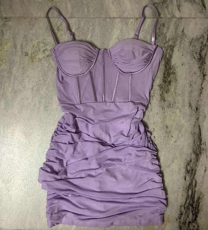 Women > Dresses | lilac bodycon aesthetic corset dress💜 | Freeup
