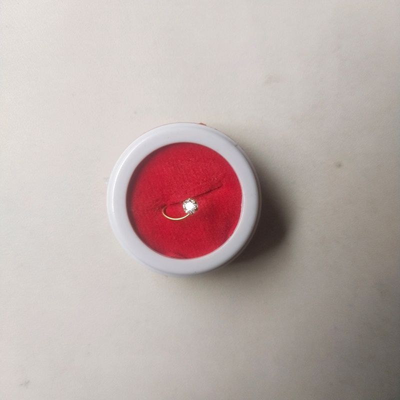 Women > Anklets & Nosepins | 18 carat Pure Gold Single Stone Nose Pin ...