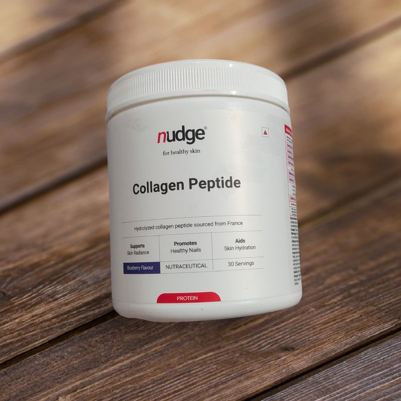 Beauty & Care > Skincare Kit | Nudge Collagen Peptide Blueberry Flavour | Freeup