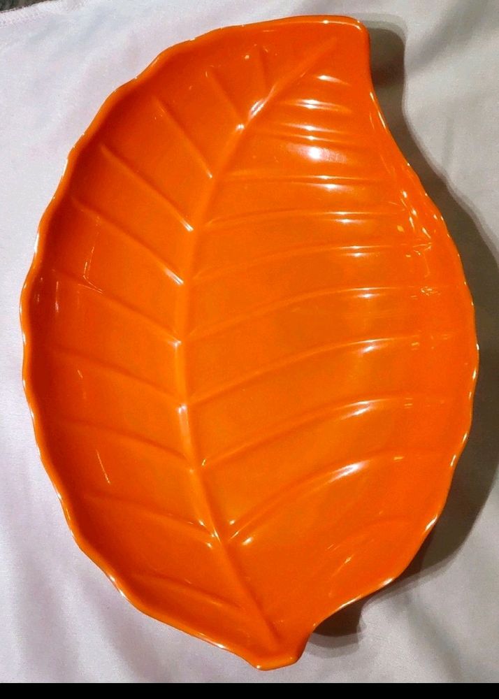 Home & Kitchen > Dinnerware | Unused Orange Colour Mango Style Snacks ...