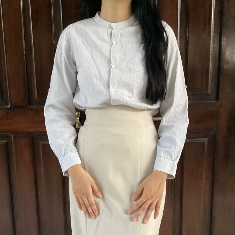 Women > Tops & Tunics | White Cottagecore Coquette Pinterest Korean Top ...