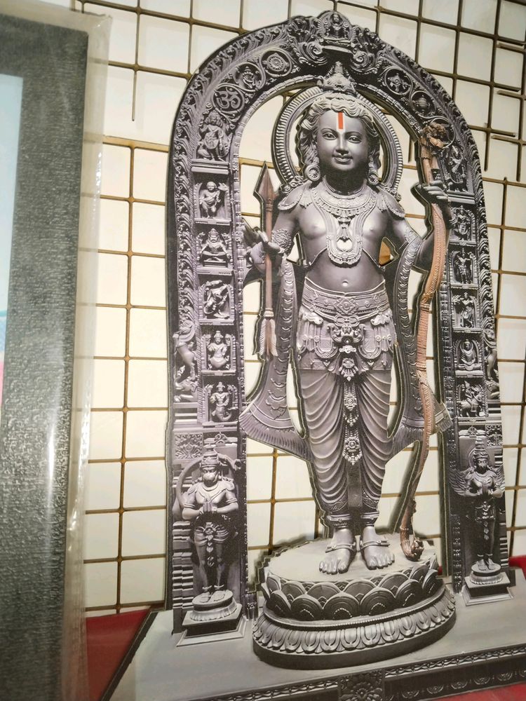 Home & Kitchen > Artwork | Big Ram Lalla Photo Pasting Design With ...