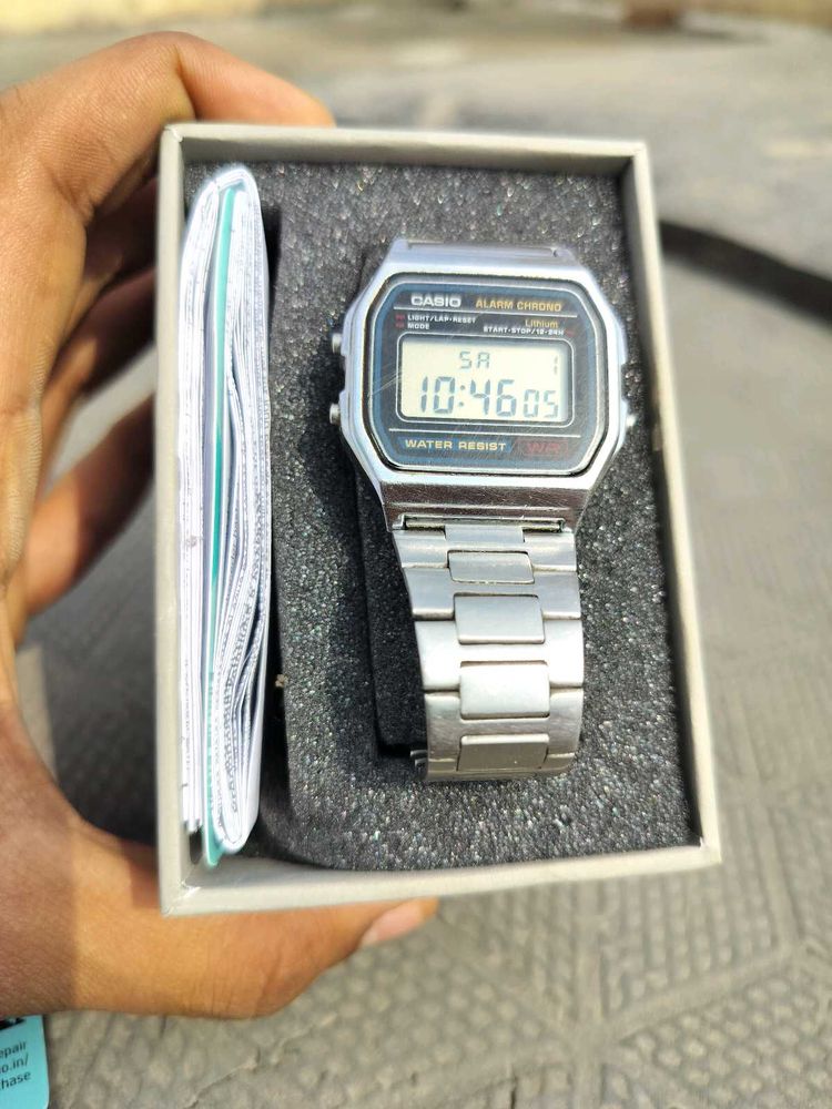 | 🪢CASIO VINTAGE A158WA-1Q - D011 | Freeup