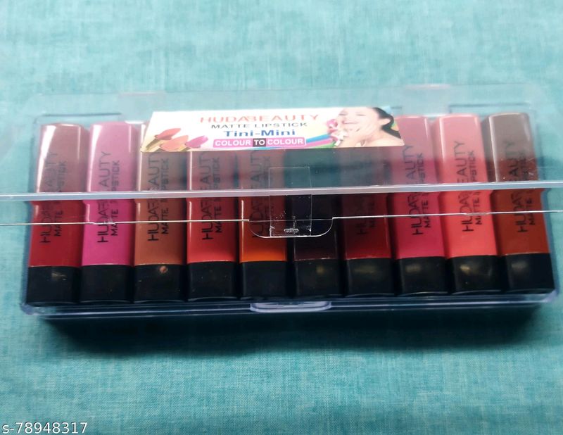 Beauty & Care > Lipsticks | Pocket Matte Lipstick Pack 10 | Freeup
