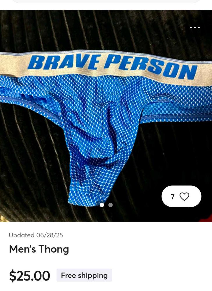 Women > Briefs | Orginal Brave Person Thong | Freeup