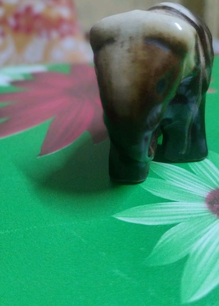 Home & Kitchen > Showpieces & Idols | Small Elephant Of Chini Mati | Freeup