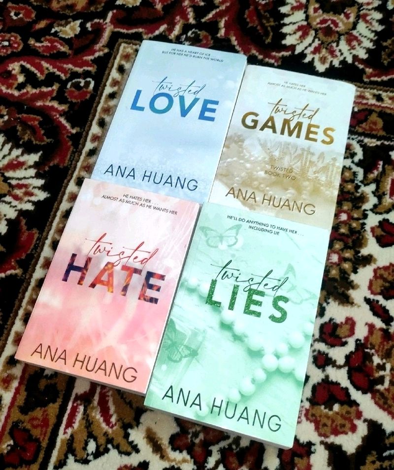 Books > Fiction | Twisted Series Books By Ana Huang | Freeup