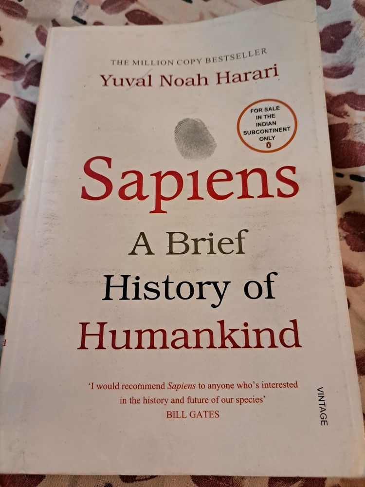 Books > Textbooks | Sapiens- A Breif History Of Human Kind | Freeup