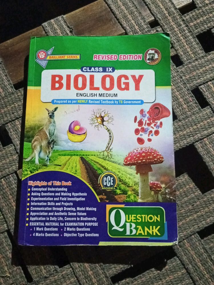 Books > Textbooks | 9th Class Biology Work Book | Freeup