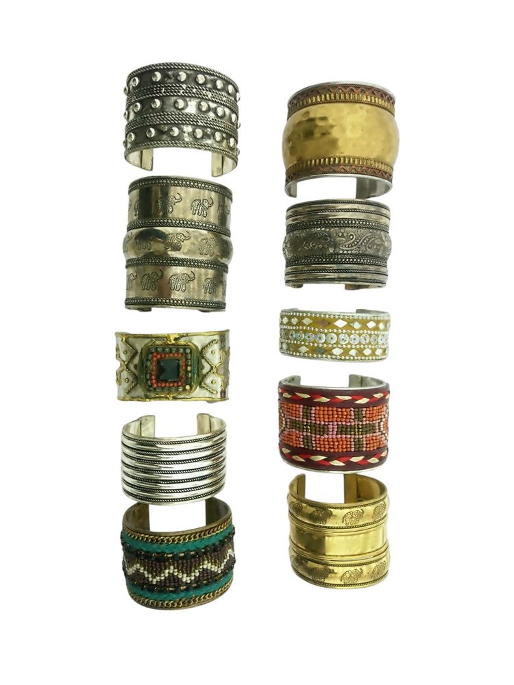 Women > Bangles & Bracelets | 10 Beautiful Antique Hand Cuff. | Freeup