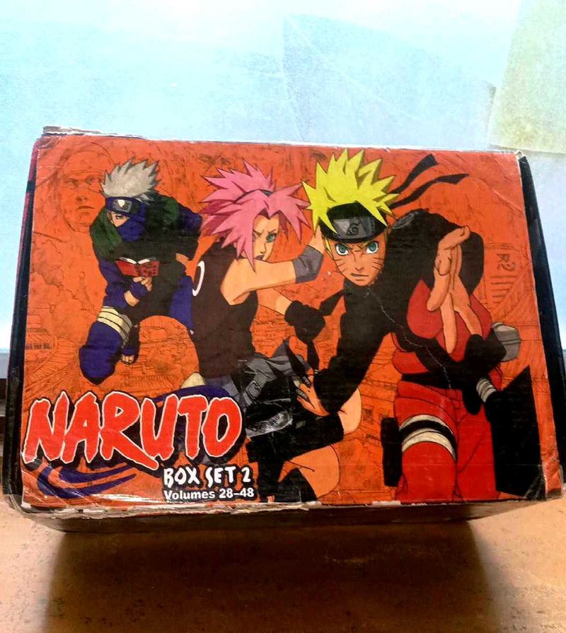Books > Children's Books | Naruto Box Set-2 28-48 Manga | Freeup