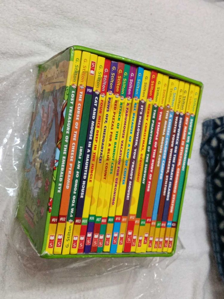 Books > Fiction | Geronimo Stilton Set Of 1_20 Book | Freeup