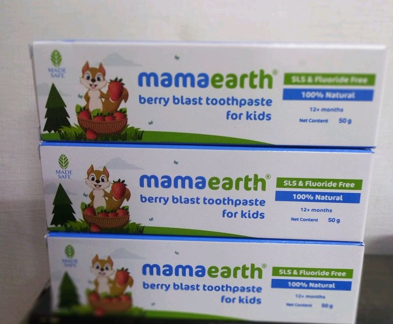 Baby & Kids > Bath & Skin Care | Mamaearth Berry Blast Toothpaste For ...