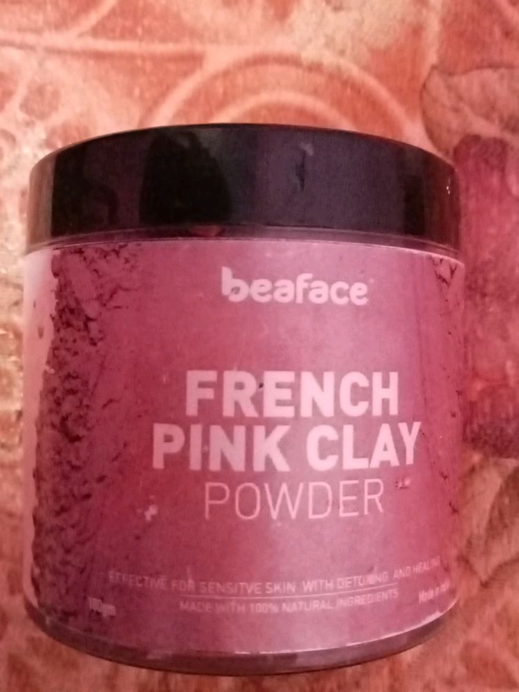 Beauty & Care > Masks & Peels | French Pink Clay Powder | Freeup