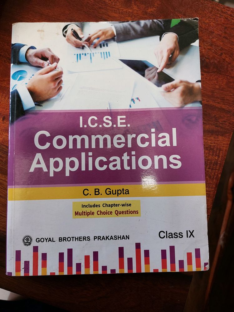 Books > Textbooks | ICSE class 9 Commercial Applications Textbook | Freeup