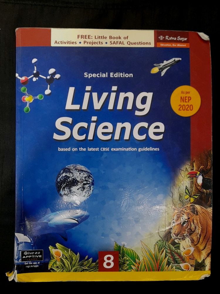Books > Textbooks | Living Science | Class 8th | Ratna Sagar | Freeup