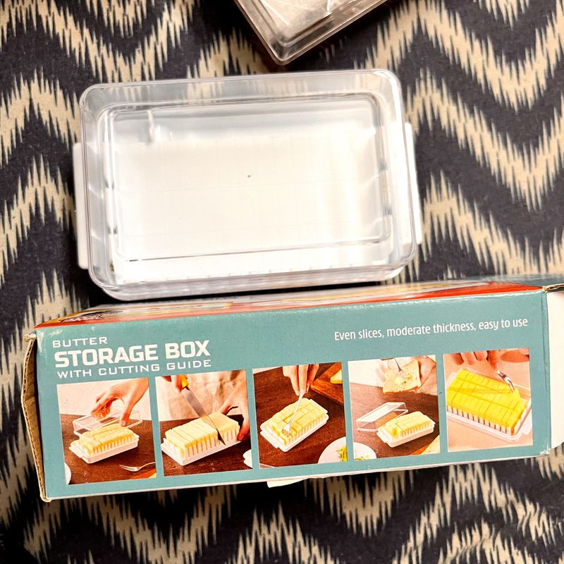 Home & Kitchen > Organisers & Storage | Butter Storage With Cutting ...