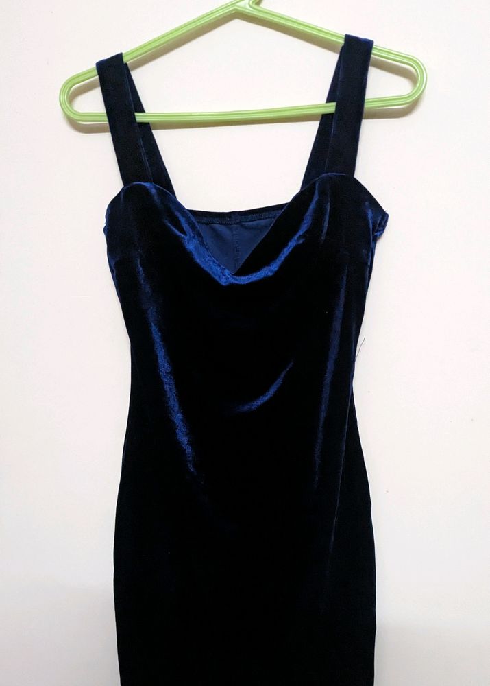 Women > Dresses | URBANIC NAVY BLUE DRESS | Freeup
