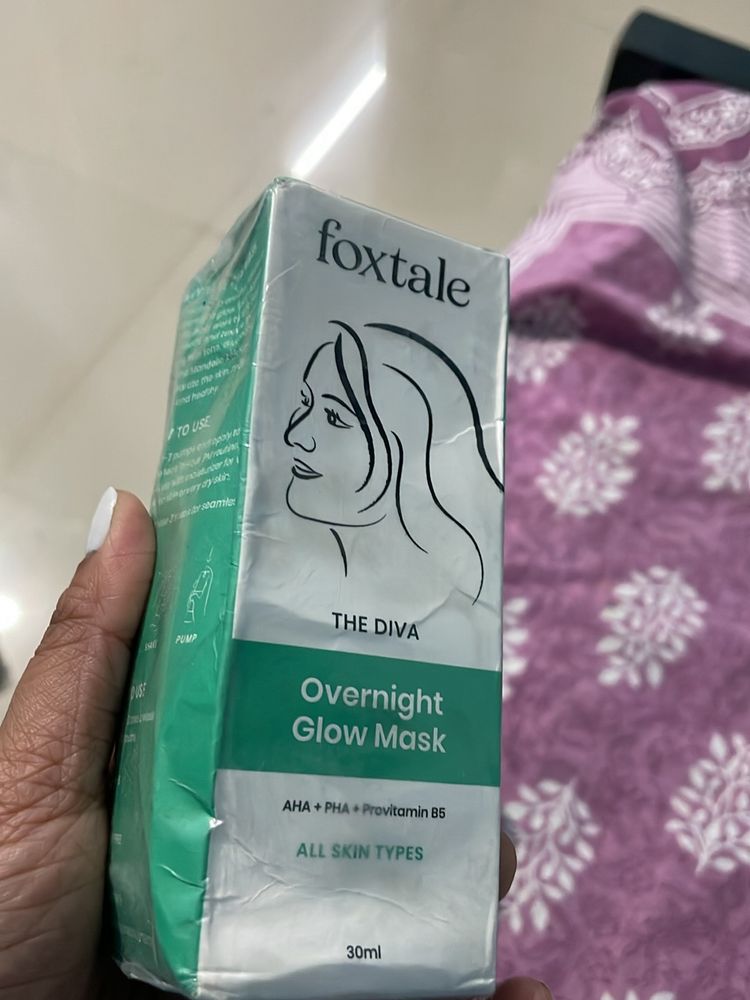 Beauty & Care > Night Care | New foxtale Two overnight glow mask | Freeup