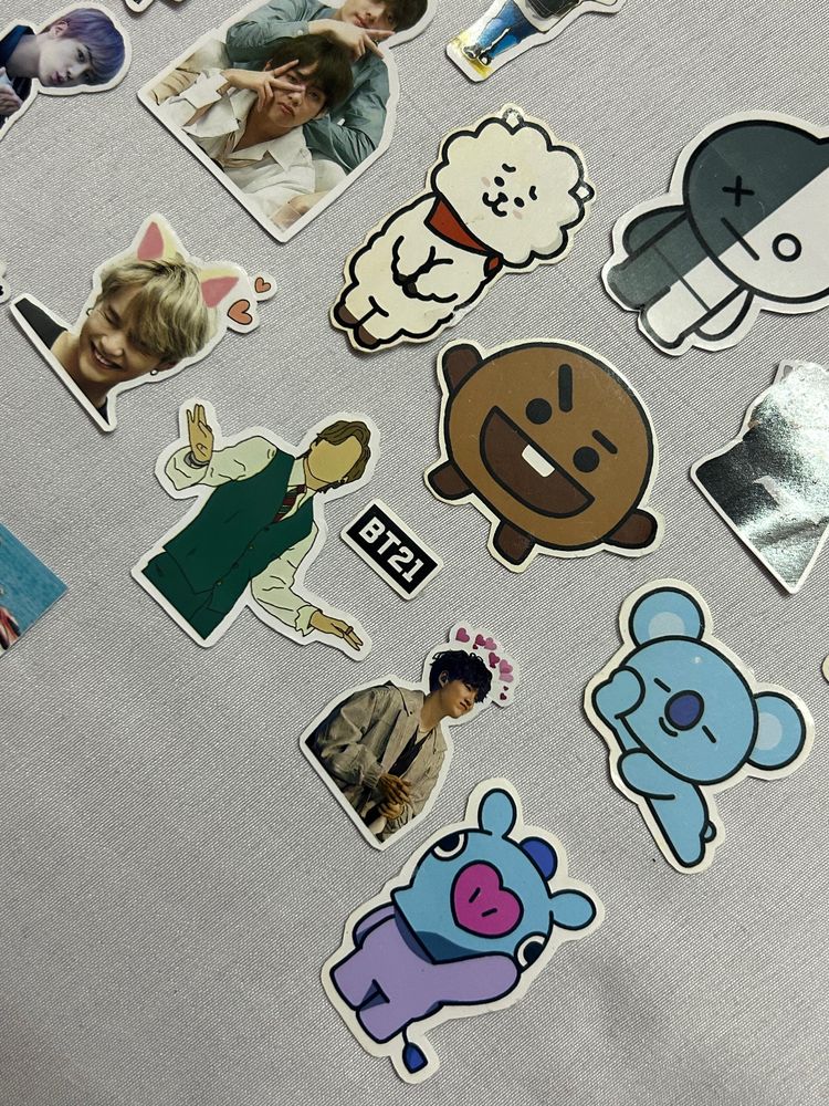 Fan Shop | BTS JOURNAL STICKERS AESTHETIC CUTE | Freeup