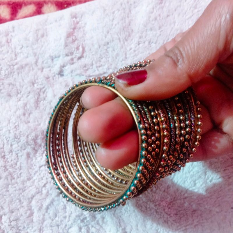 Women > Bangles & Bracelets | Multi Colour Metal Bangles | Freeup