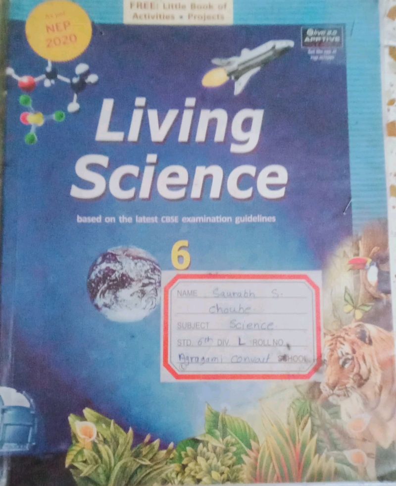 Books > Textbooks | NEP Living Science For Class 6 | Freeup