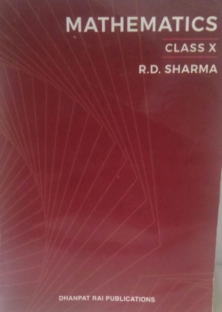 Books > Textbooks | RD Sharma class 10 | Freeup