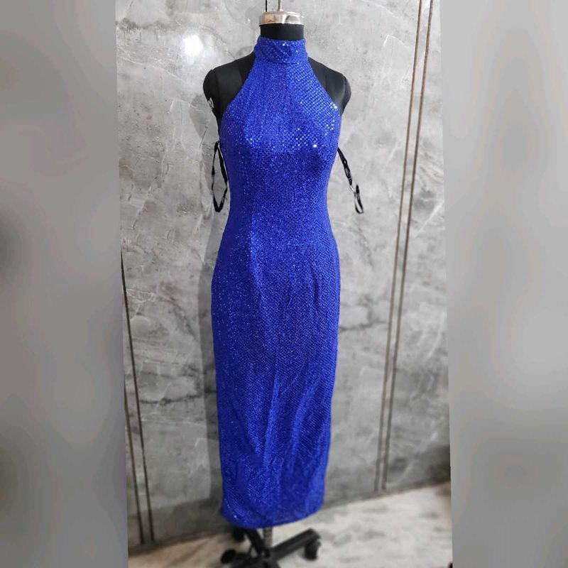 Women > Dresses | Royal Blue Long Dress 👗 | Freeup
