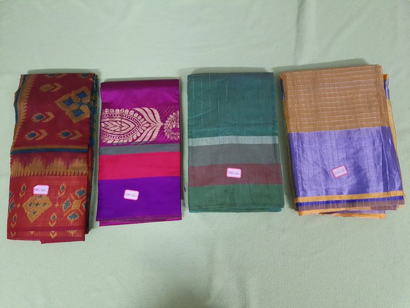 Women > Sarees | 4 sarees Combo | Freeup