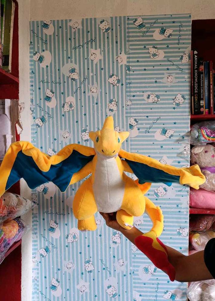 Baby & Kids > Toys & Games | Mega Charizard Y Pokemon Plushie | Freeup