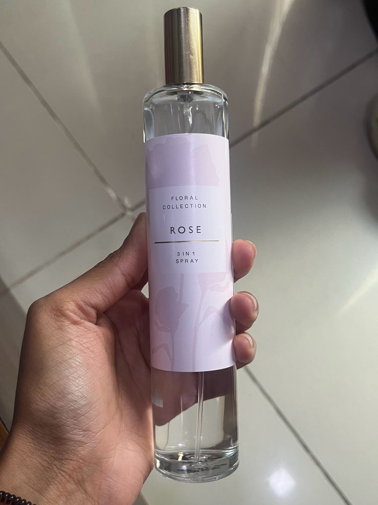 Beauty & Care > Perfume | Rose 3 In One Spray | Freeup