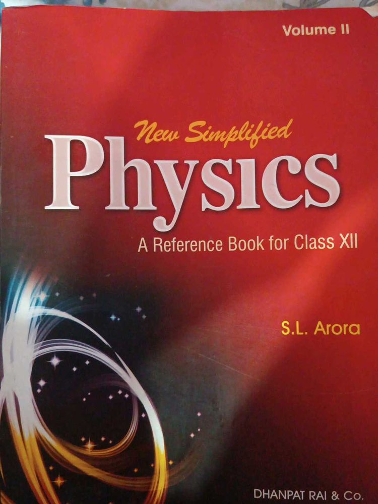 Books > Textbooks | SL ARORA VOLUME II PHYSICS | Freeup