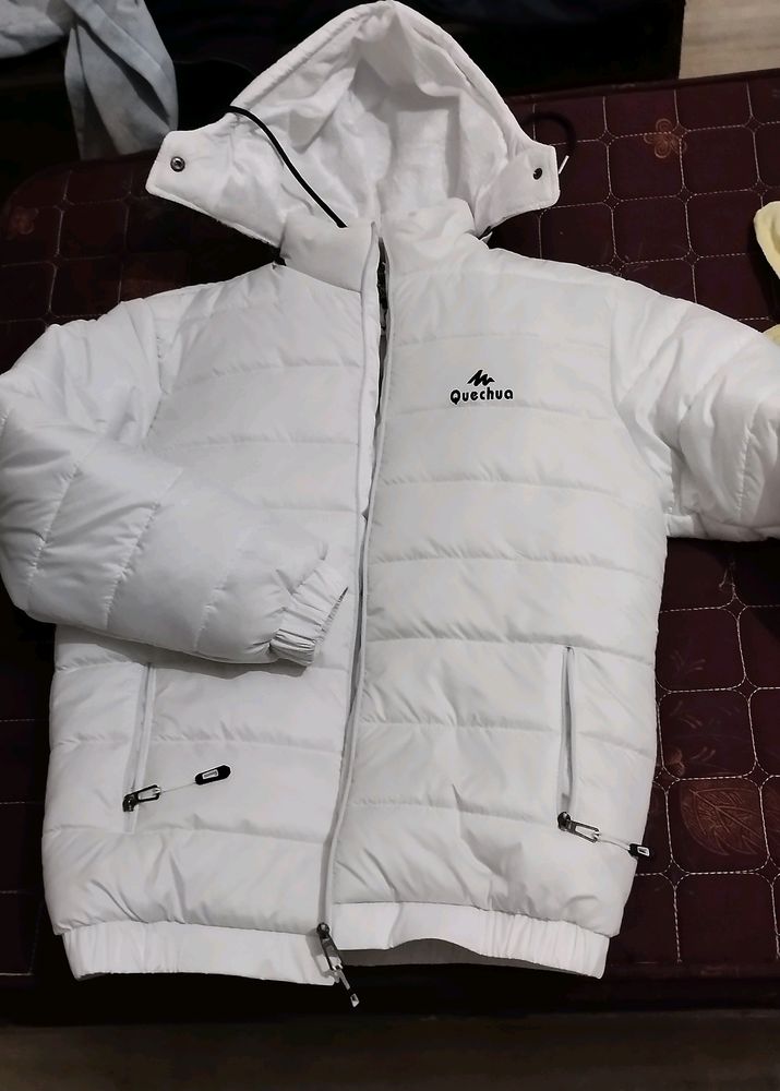 Men > Coats, Jackets & Sweats | Brand New White Color Jacket | Freeup