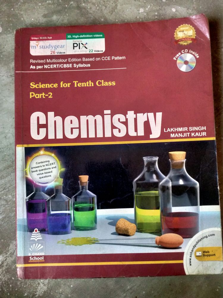Books > Textbooks | Chemistry Class 10 | Freeup