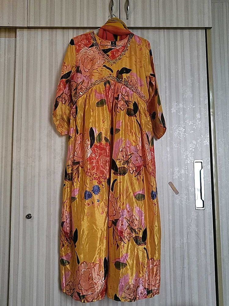 Women > Kurta Sets & Suits | Empire Cut Suit | Freeup