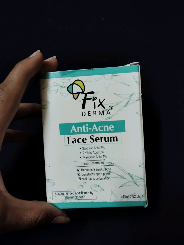 Beauty & Care > Face Serum | Fix Derma's Anti-Acne Face Serum | Freeup