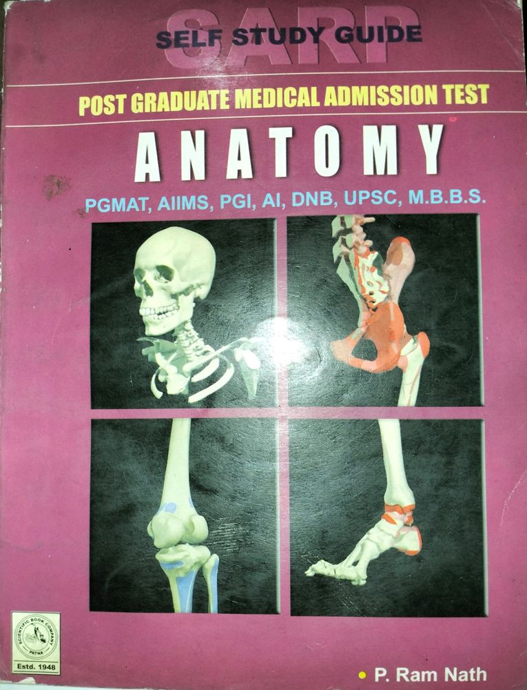 Books > Textbooks | Anatomy (Post Graduate Medical Admission Test) | Freeup