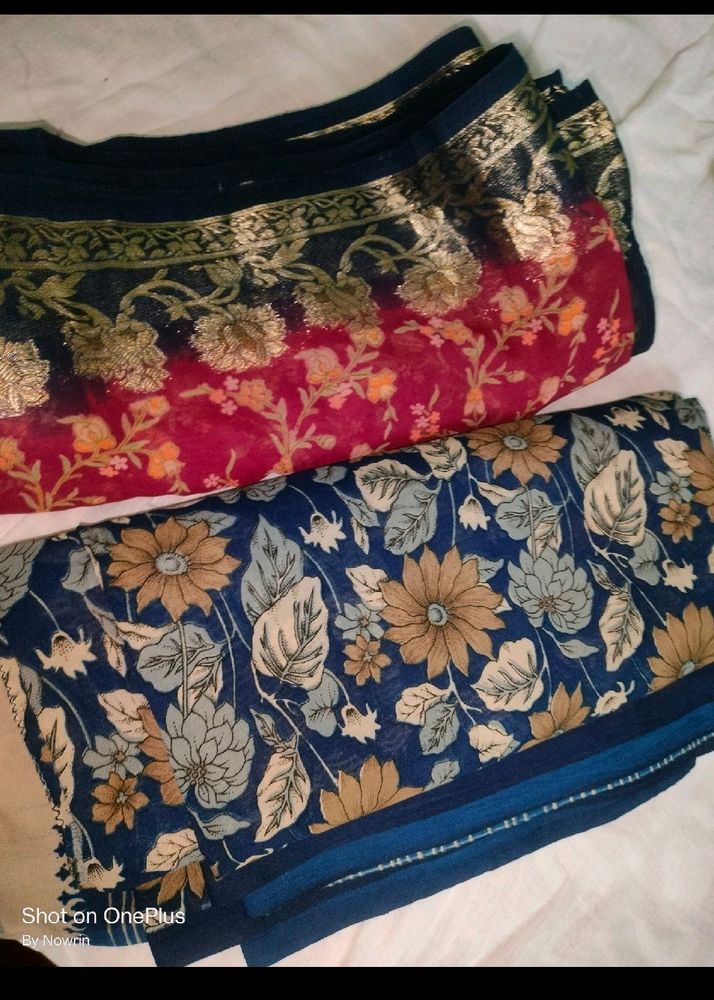 Women > Sarees | Beautiful Saree Combo | Freeup