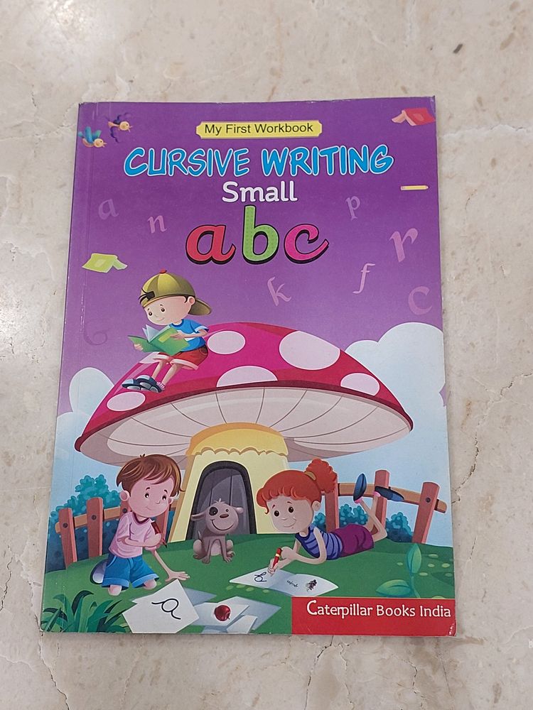 Books > Children's Books | Cursive Writing Small Purple | Freeup