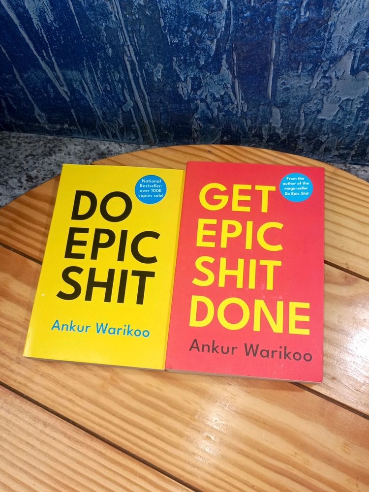 Books > Textbooks | Do Epic Shit Set Of 2 Books | Freeup